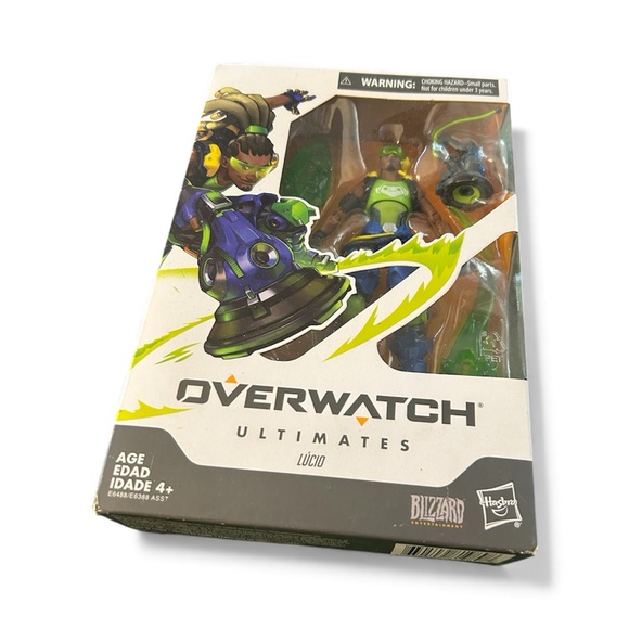 Hasbro | Toys | Hasbro Overwatch Ultimates Lucio Action Figure Green ...